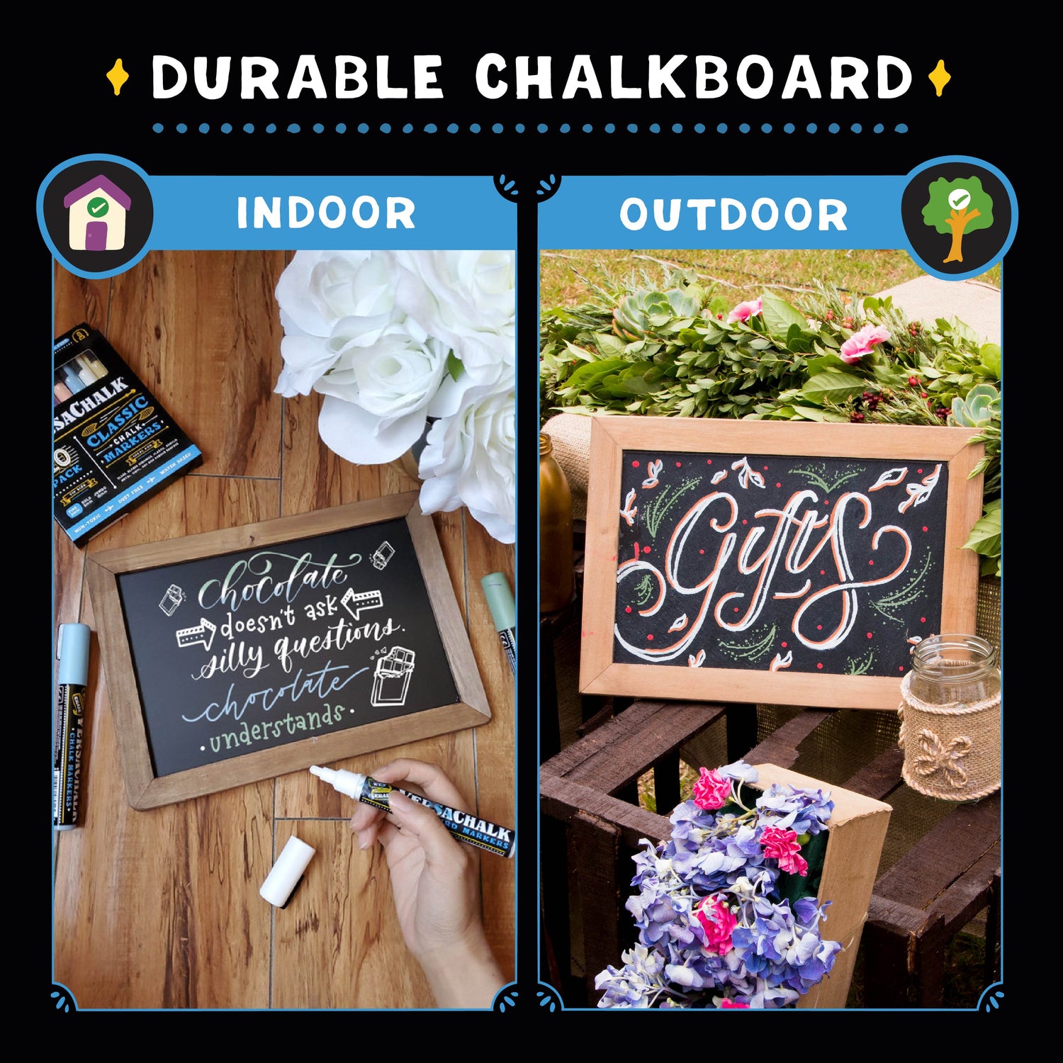 Blank Chalkboard | Chalkboard Signs | VersaChalk