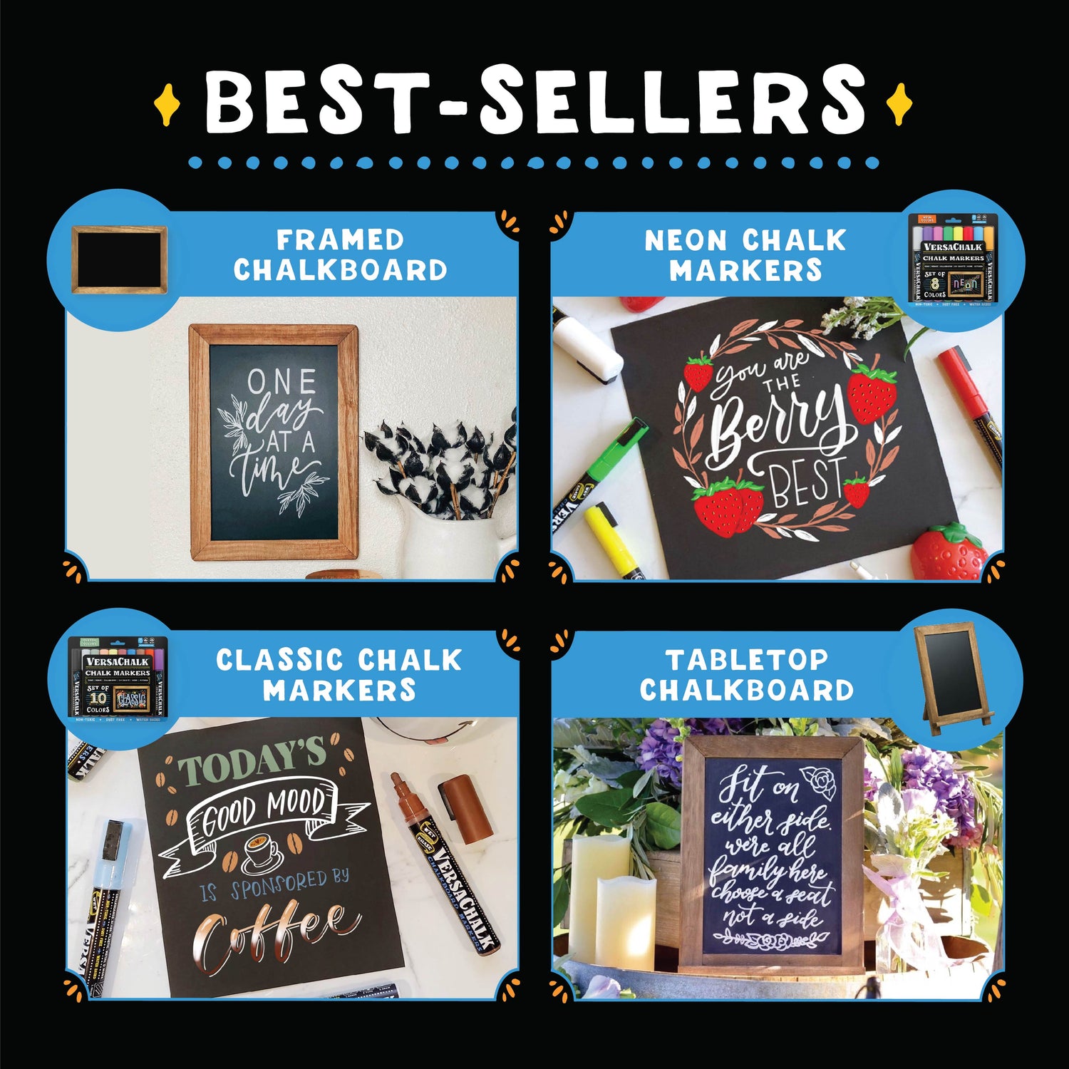 Chalkboard Pens | Liquid Chalk Markers | VersaChalk